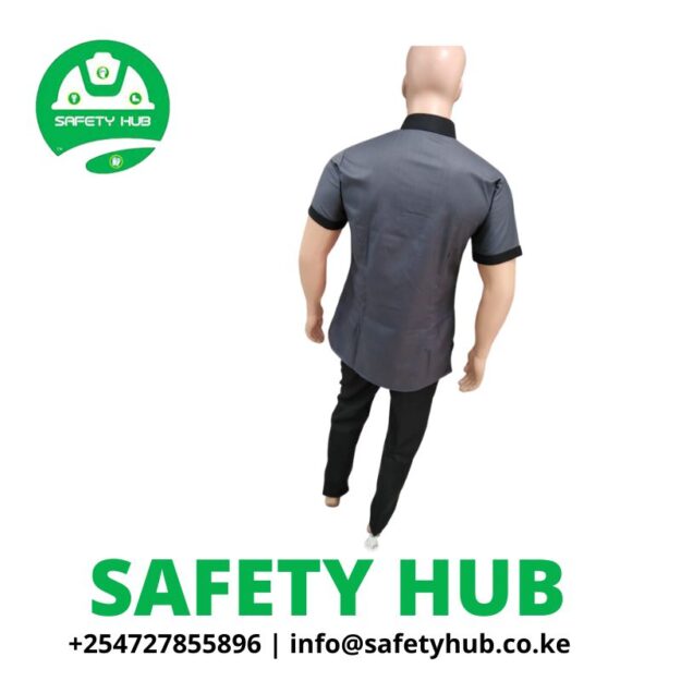 Grey Cleaners Uniform - PPEs and Work Wear Supplier