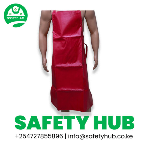 Red PVC Aprons - PPEs and Work Wear Supplier